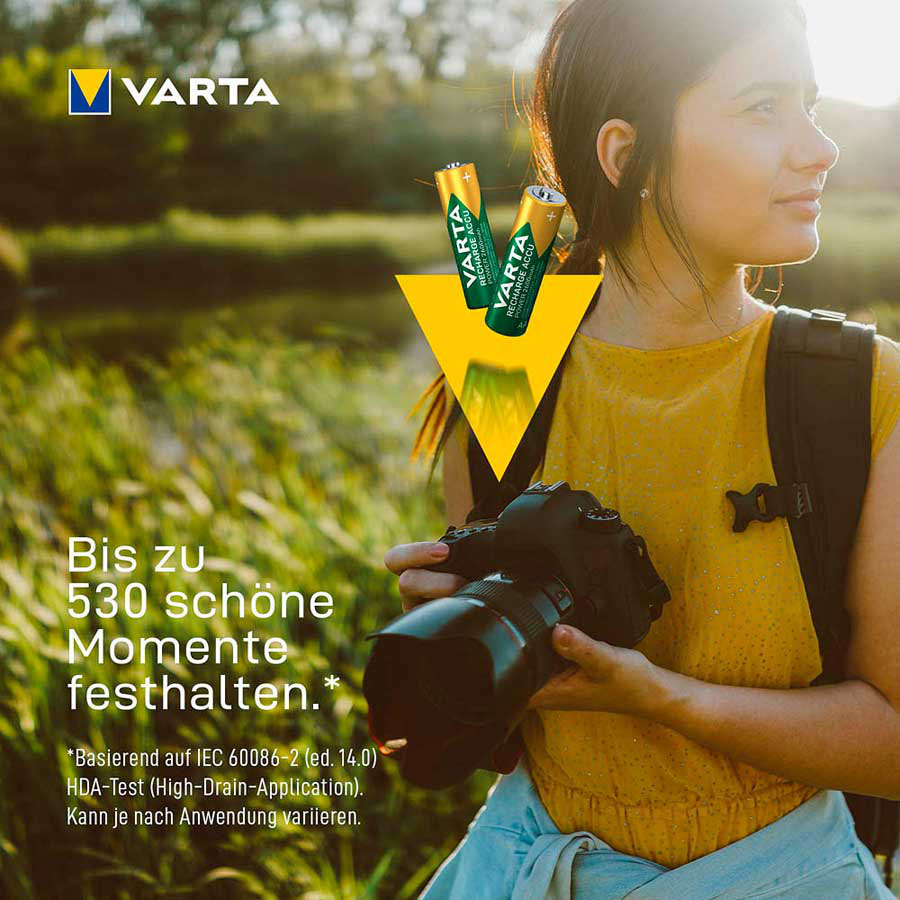 VARTA RECHARGE ACCU Power AA 2600mAh - La Crosse-NN зарядные устройства ...
